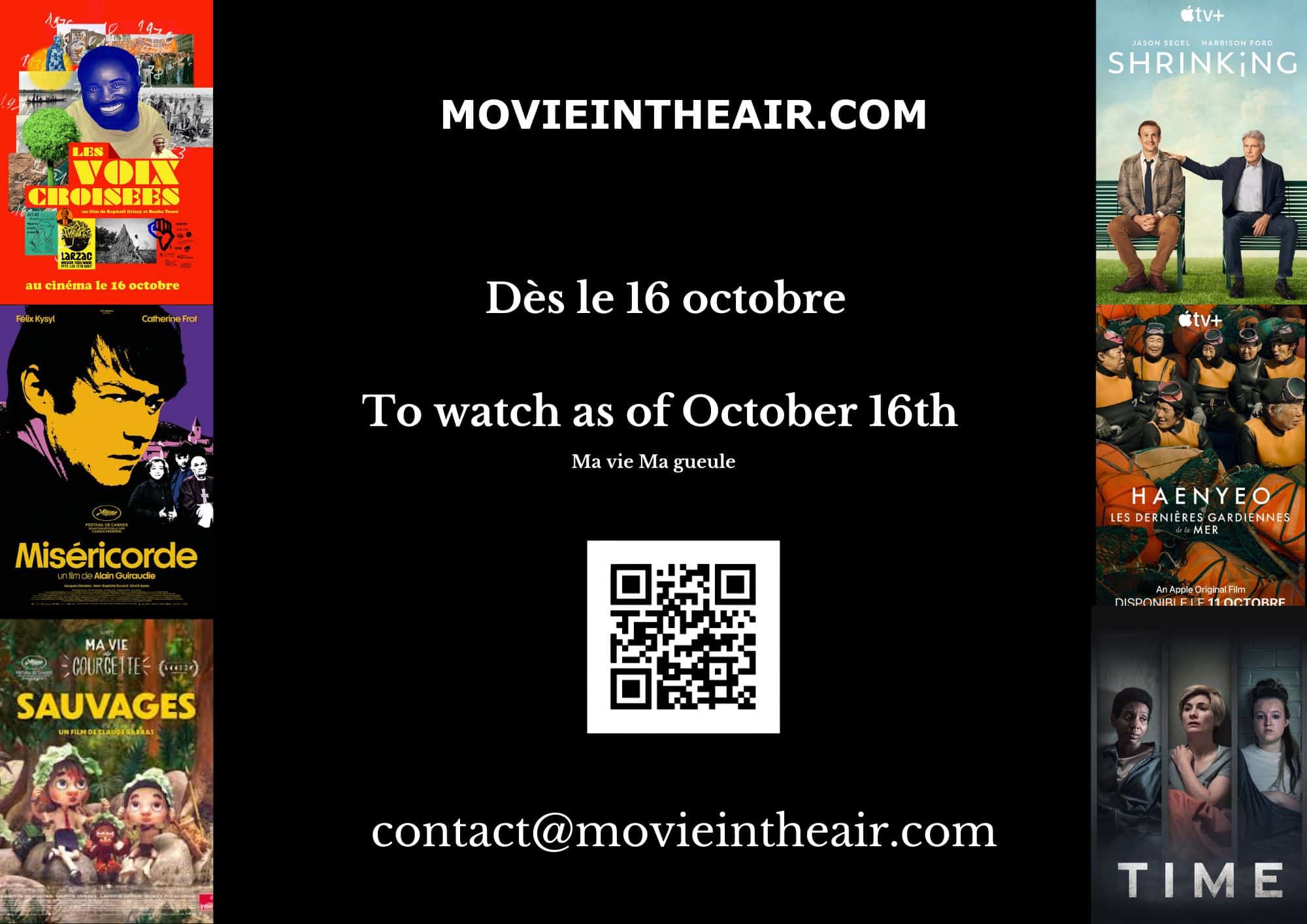 Films and series to watch in November.